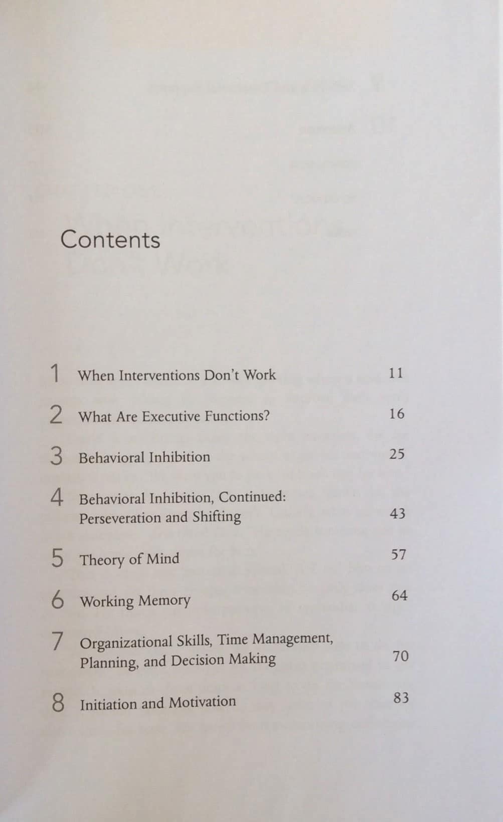 Executive Function Dysfunction - Sue Larkey