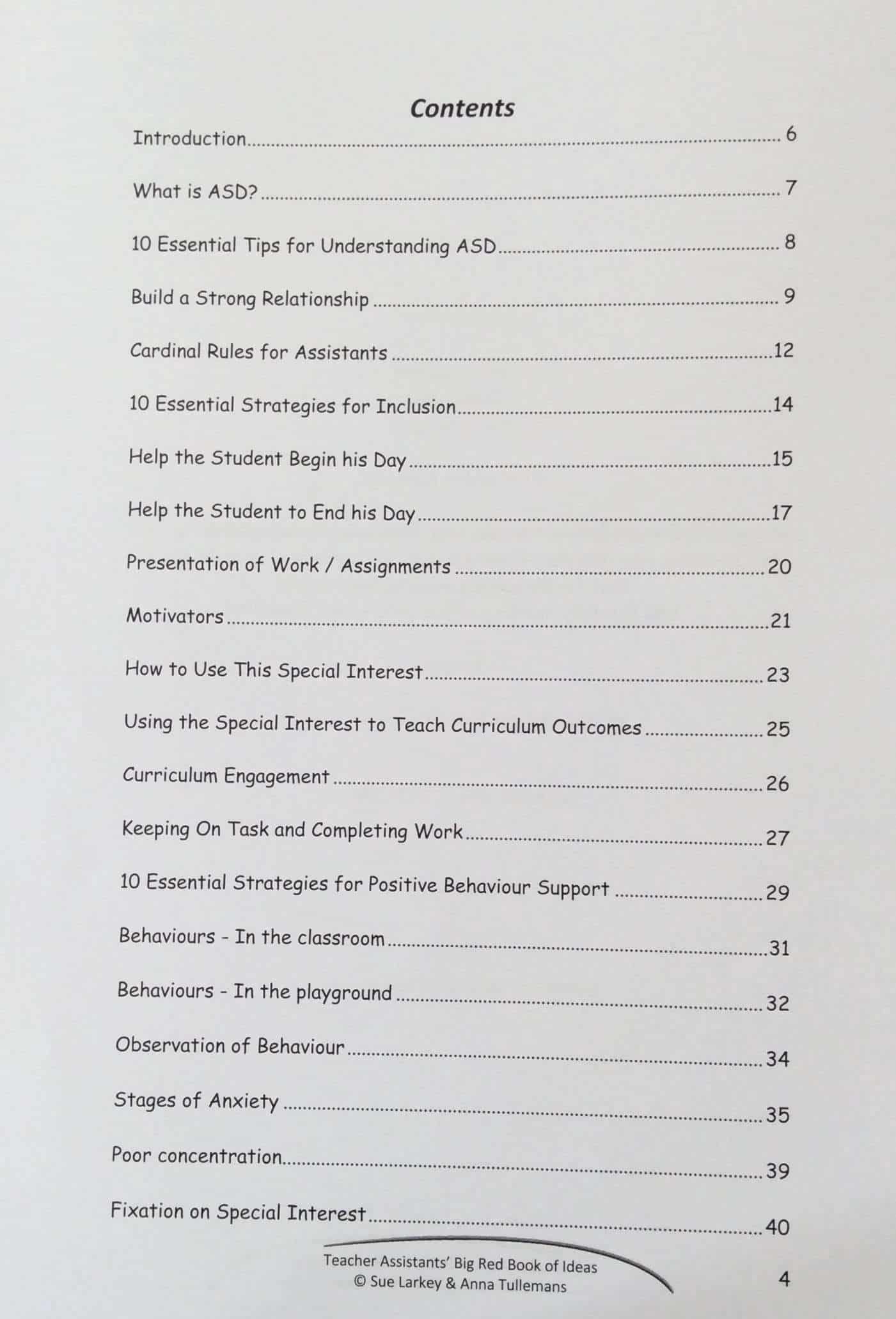 Teacher Assistants Big Red Book of Ideas - Sue Larkey