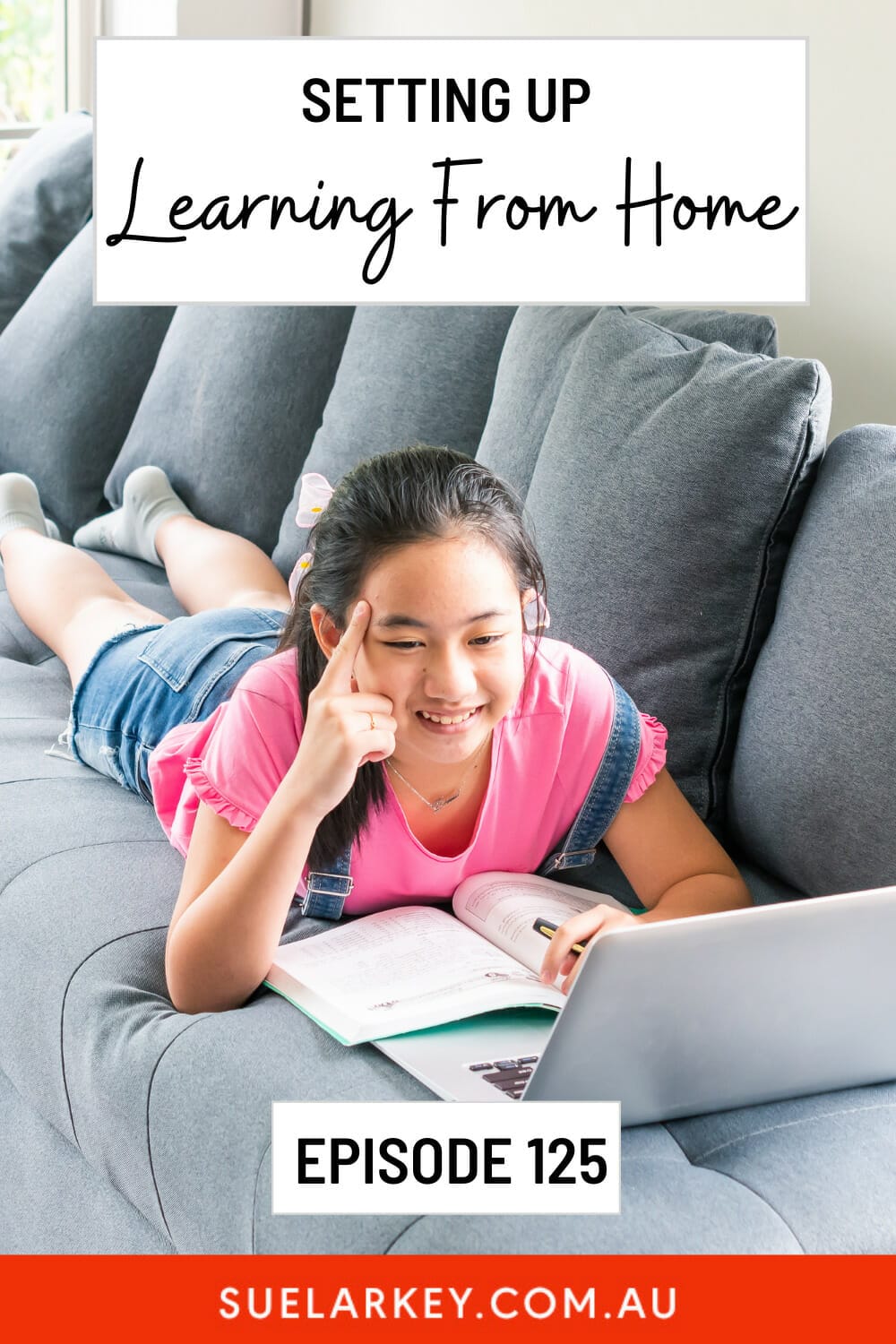 Setting up Learning from Home - Sue Larkey