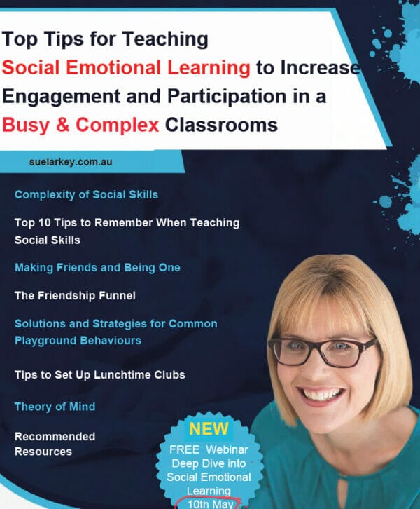Social Emotional Learning strategies - Sue Larkey